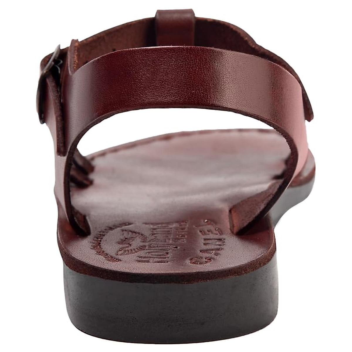 Holy Land Market Unisex Adults/Children Genuine Leather Biblical Sandals/Flip Flops/Slides/Slippers (Jesus - Yashua) Peter The Fisherman