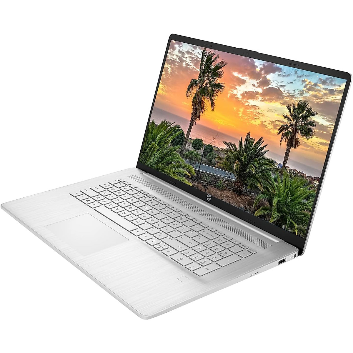 HP Newest 17t Laptop, 17.3" HD+ Touchscreen, Intel Core i5-1335U Processor, 32GB RAM, 1TB SSD, Webcam, Backlit KB, HDMI, Wi-Fi 6, Windows 11 Home, Silver
