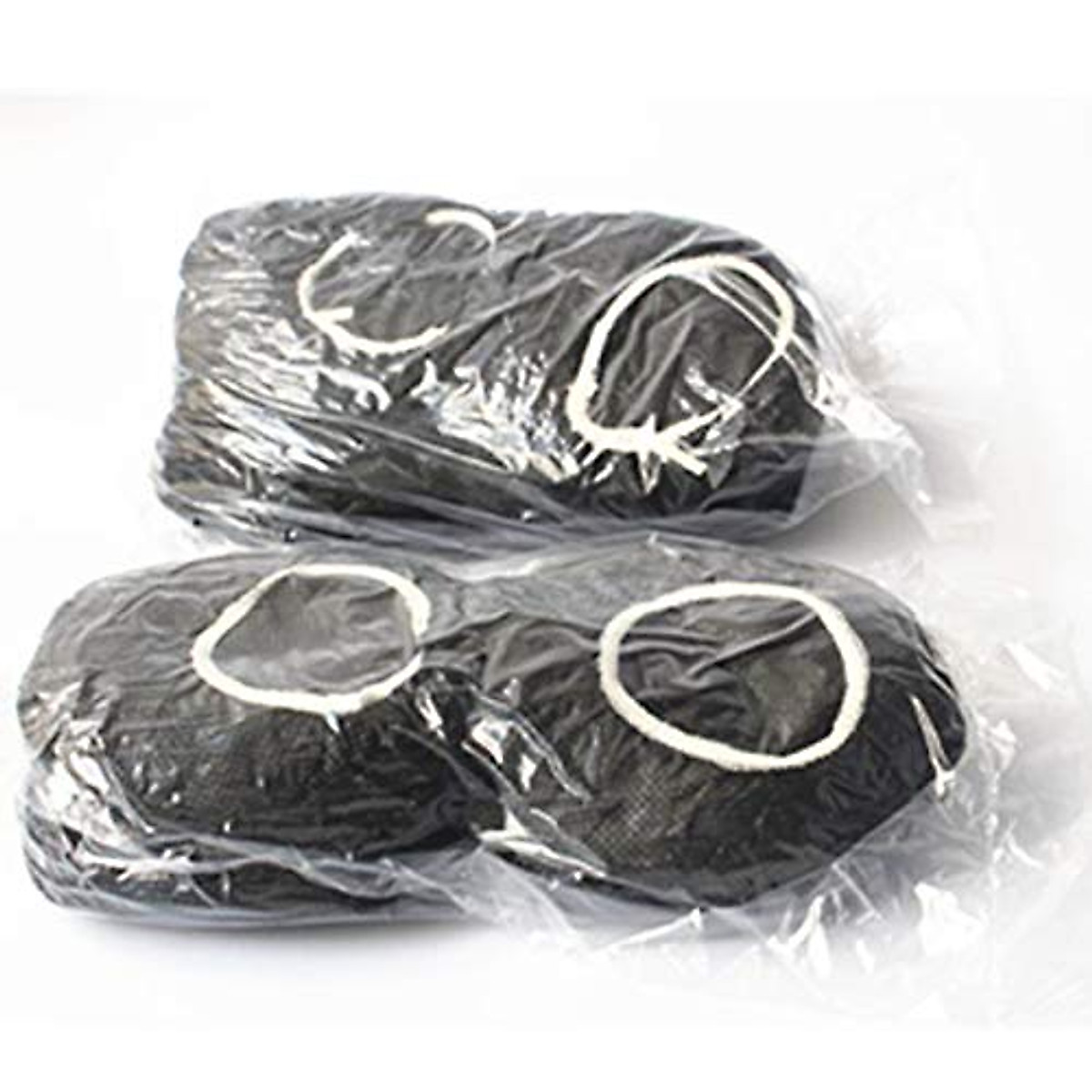 100 Pack Black Stretchable Headphone Ear Covers Sanitary Non-Woven Headset Covers Hygiene Ear Pads Cushions for Earmuff-Style Gaming Headphone/VR Headset/Most Large-Size Headphones 11cm