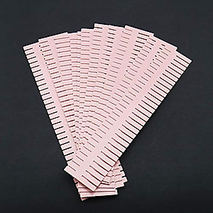SING F LTD 12pcs Adjustable DIY Grid Clapboard Divider Drawer Closet Storage Organizer Home Storage 37x7cm Pink