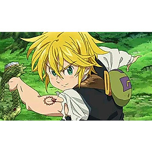 Adonis Pigou Seven Deadly Sins Meliodas Small Backpack Cross Body Bag Sling Backpack Mini Shoulder Bag