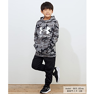 Under Armour Boys ArmourFleece Jogger, (001) Black / / Black, Youth Medium