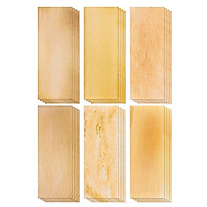 Aged Scroll Paper, Vintage Writing Stationery Set (23 x 8.5 In, 24 Sheets)