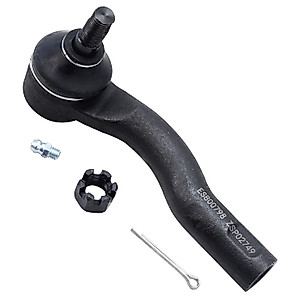 Detroit Axle - 2 Front Outer Tie Rods for 2010-2012 [2.5L 3.0L] Ford Fusion, 2010-2011 Mercury Milan, 2011-2012 [Hybrid] Lincoln MKZ, Steering Outer Tie Rod Ends Replacement