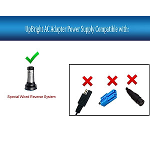 UpBright 12V AC/DC Adapter Compatible with Yamaha Hyper Toy HPR900 HPR1000 MX-1000 UTV Ride-On Vehicle 12 Volt Battery Electric Car Side by Side HPR-900 DOHC HPR-1000 MX1000 UTV-1000 XUV Power Charger