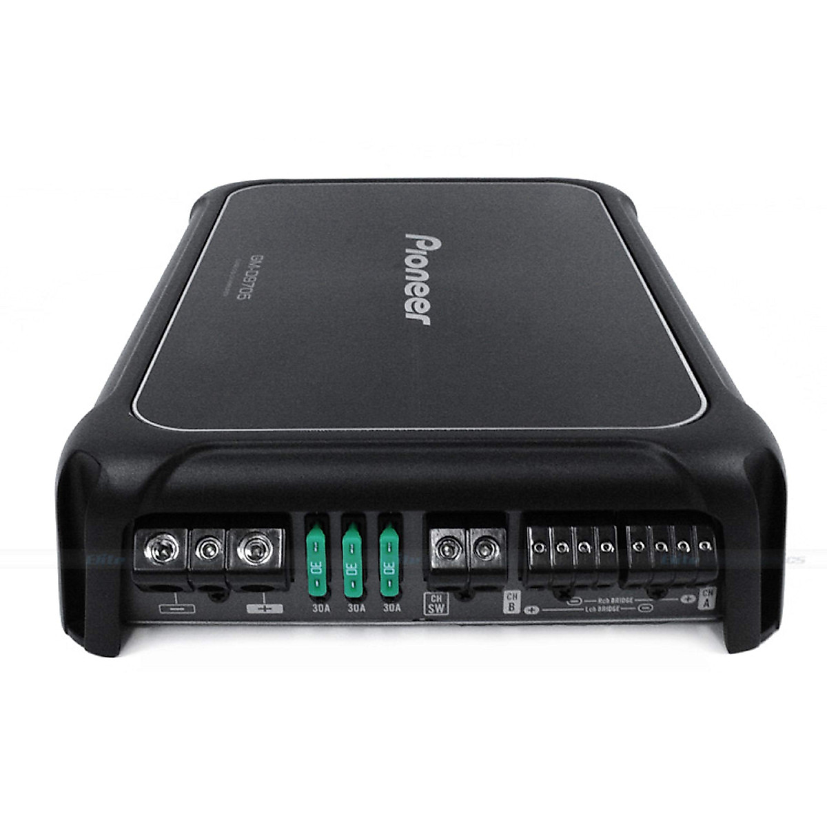 Pioneer GM-D9705 2000W Max 5-Channel GM Digital Champion Series Class-D Car Audio Stereo Amplifier w/ Wired Bass Boost Remote and Free Alphasonik Erabuds