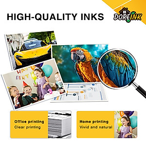 DOREINK Compatible 226 CLI226 Ink Cartridge Replacement for Canon PIXMA MG5220 MG5320 MX882 MG6120 MG6220 MX892 MG5300 MG8120 MX880 MX712 (5 Cyan, 5 Yellow, 5 Magenta) 15Pack