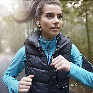 UrbanX Corded Stereo Earbuds Headphones for Micromax A52 (US Version with Warranty) with Microphone and Volume Buttons Braided Cable