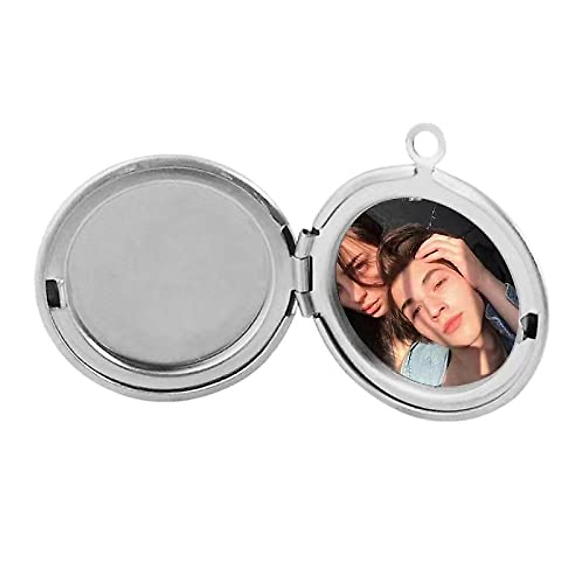 I Love You 3000 Gift for Daughter Son Dad Mom Marvel Avenger Fans Gifts Boyfriend Girlfriend Anniversary Locket That Holds Pictures for Husband Wife Iron Man Gift Couple Birthday Gift for Her Him