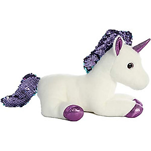 Aurora - Christmas Items - 11" Shimmers Purple Unicorn