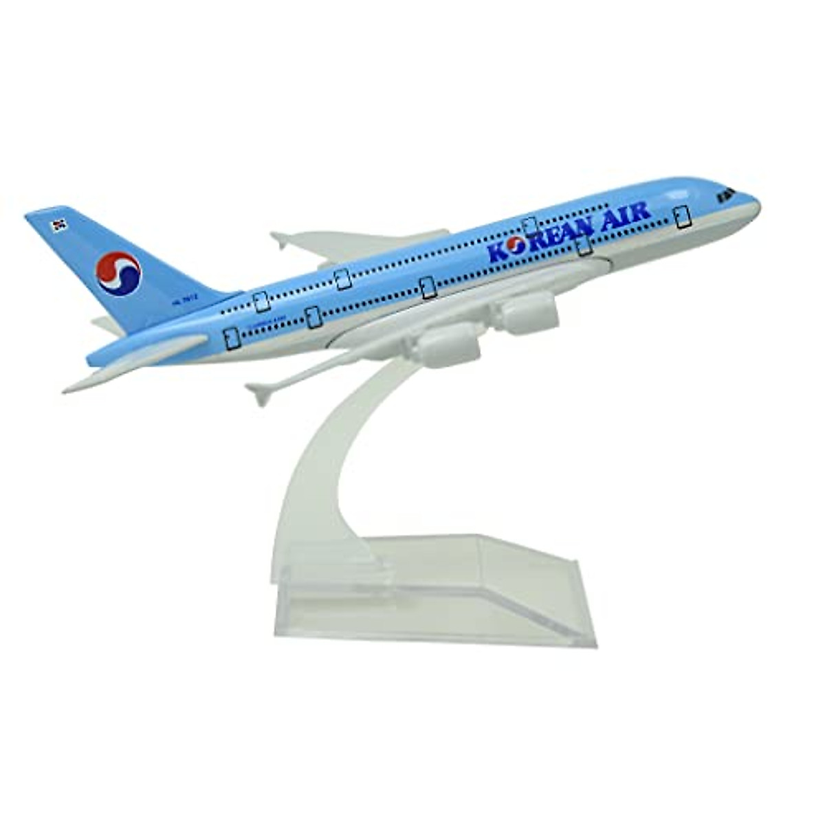 TANG DYNASTY(TM) 1:400 16cm Air Bus A380 Korean Air Metal Airplane Model Plane Toy Plane Model