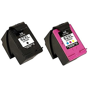 SuppliesMAX Remanufactured Replacement for HP Envy 5540/5545/5640/5660/5665/7640/7645/8000/8005 High Yield Inkjet Combo Pack (Black/Color) (NO. 62XL) (F6U02BN)