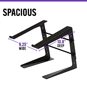 On-Stage LPT5000 Laptop Computer Stand, Black
