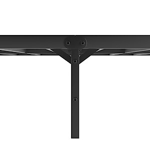 USIIN King Metal Platform Bed Frame with Headboard - Sturdy Metal Frame, Sturdy, and Noise-Free Sleep Solution