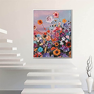 XYPNAR Sunflower Diamond Painting,Diamond Painting Kits for Adults Kids Beginner, 5D Diamond Art Kits,Painting with Diamonds Full Round Drill 16 X 20 inch