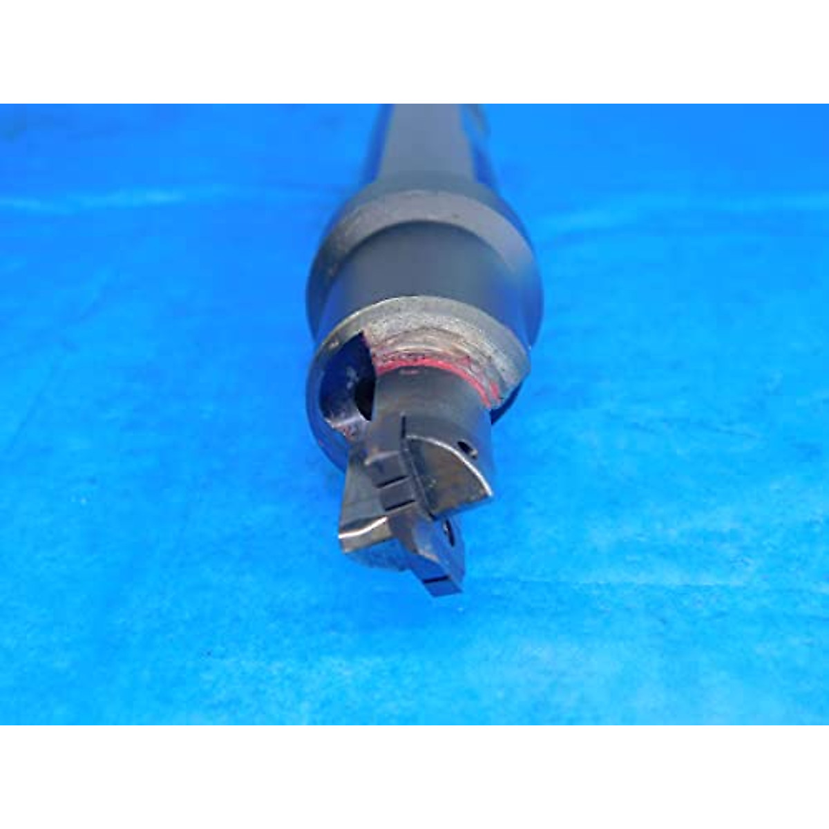 AMEC ? #0 COOLANT Thru INDEXABLE Spade Drill W/ 45 DEG Countersink 1" Shank 2 FL - JP0501AE2