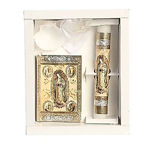 baptismal Candles kit Bible Candle Baptism Candle Set Girl Catholic Baptism Candle Set for Boys Decorations Sets Girls boy