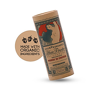 Lulu Organics Patchouli & Amber Hair Powder/Dry Shampoo - 4 oz