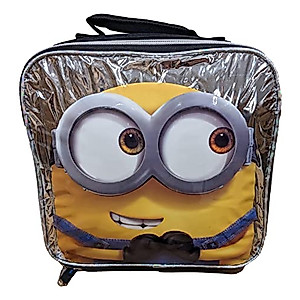 Accessory Innovations Minions Full Size 16 Inch Backpack with Detachable Lunch Box