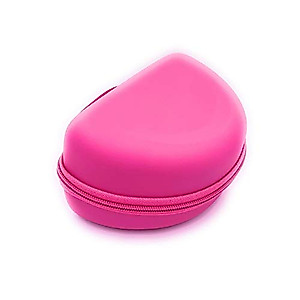 xcivi Carrying Case for eKids Wireless Bluetooth Portable Kids Headphones for School Home Travel- Case Only(Pink)
