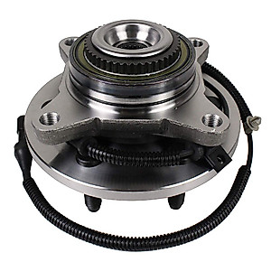 Autoround 4WD Front Wheel Hub and Bearing Assembly 515119 Compatible with Ford F-150 2009 2010 6 Lug w/ABS