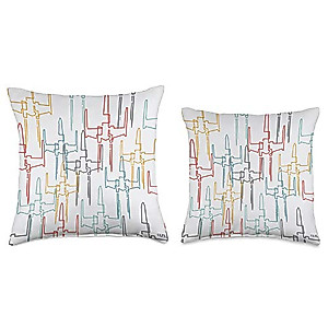 Star Wars X-Wing Starfighter Retro Print Throw Pillow