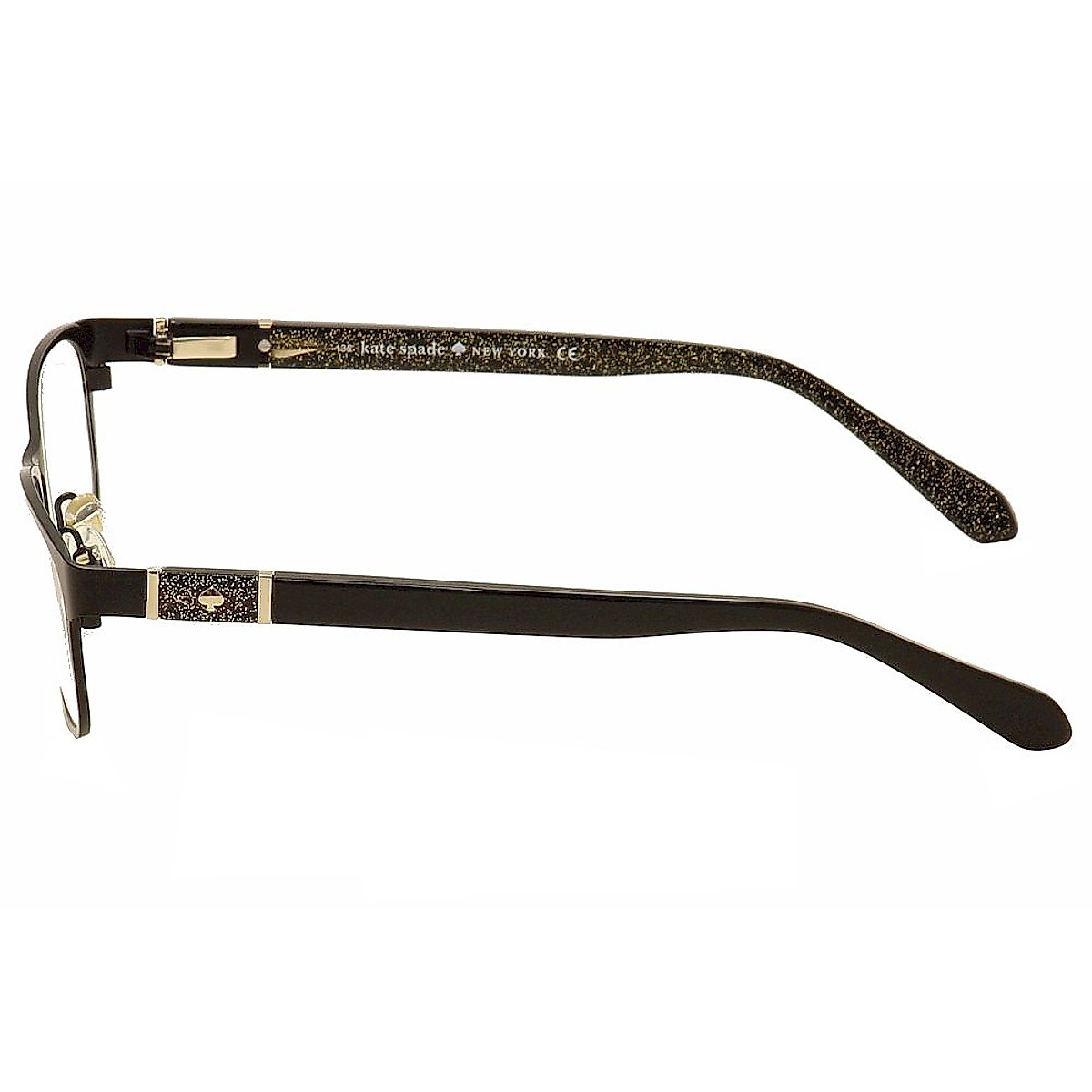 Kate Spade Ladies Black Rectangular Eyeglass Frames Jayla00030052