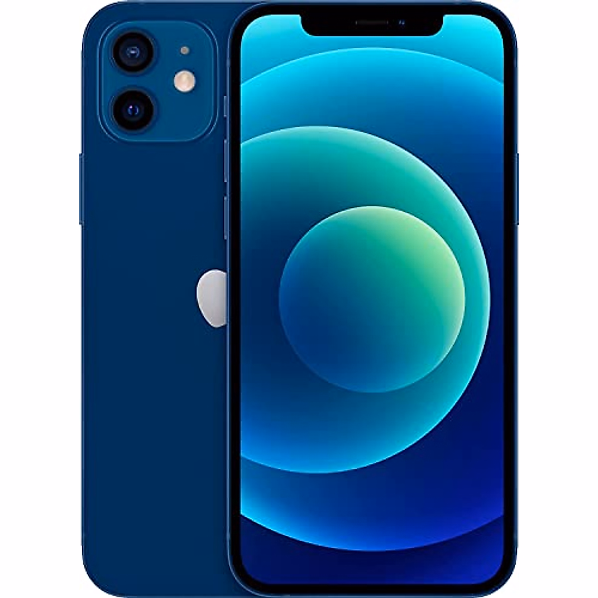 Apple iPhone 12, 64GB, Blue - Fully Unlocked (Renewed)