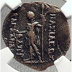 128 GR ALEXANDER II Zabinas Ancient 128BC Seleukid Greek coin VF NGC