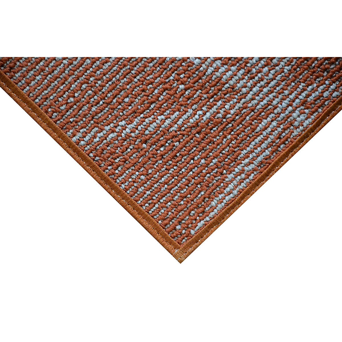 Furnish my Place Modern Indoor/Outdoor Commercial Rust Rug, Modern Area Rug, Baby Nursery Mat, Commercial Rug for Living Room, Playroom, Made in USA - 9' Hexagon