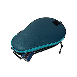 OneJoy Table Tennis Racket Bag, Ping Pong Bat Bag, Table Tennis Paddle Bag, Single Racket Bag with Zipper AJ61-383, 28cm x 17cm