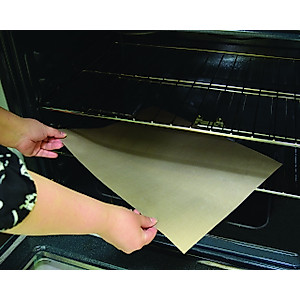 YOSHI GRILL & BAKE MATS Non-Stick Oven Liner,copper