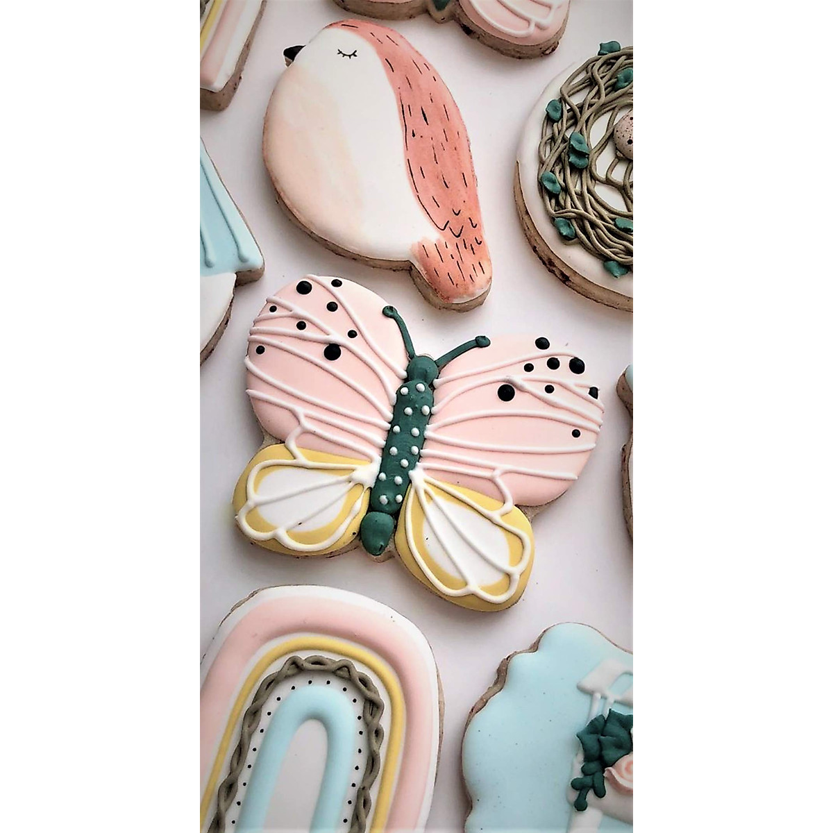 Butterfly Cookie Cutter, 3.75" Made in USA by Ann Clark