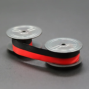 6 Calculator Ribbons Replacement for Canon MP11DX Canon MP-11DX Black Red - Adding Machine Ribbon Canon mp 11dx Ink canonmp11dx - Calculator Ribbon Universal