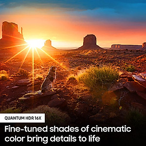 SAMSUNG 75-inch Class QLED Q90T Series - 4K UHD Direct Full Array 16X Quantum HDR 16X Smart TV with Alexa Built-in (QN75Q90TAFXZA, 2020 Model)