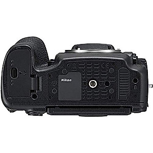 Nikon D850 DSLR Camera (Body Only) (1585) + 64GB Memory Card + Case + Corel Software + 2 x EN-EL 15 Battery + LED Light + HDMI Cable + Cleaning Set + Flex Tripod + More (International Model) (Renewed)