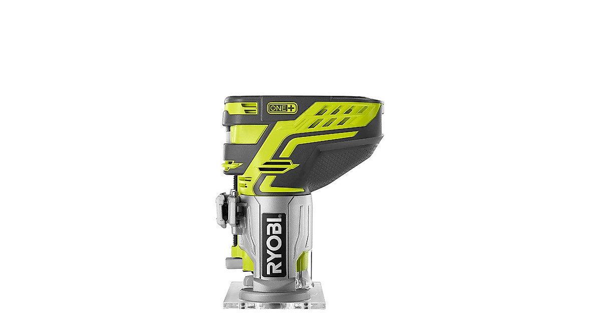 RYOBI 18V Cordless Fixed Base Trim Router Kit with Battery and Charger