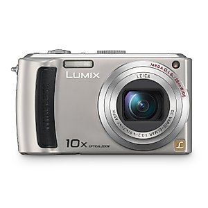 Panasonic Lumix DMC-TZ50S 9.1MP Digital Camera with 10x Wide Angle MEGA Optical Image Stabilized Zoom with wi-fi (Silver)