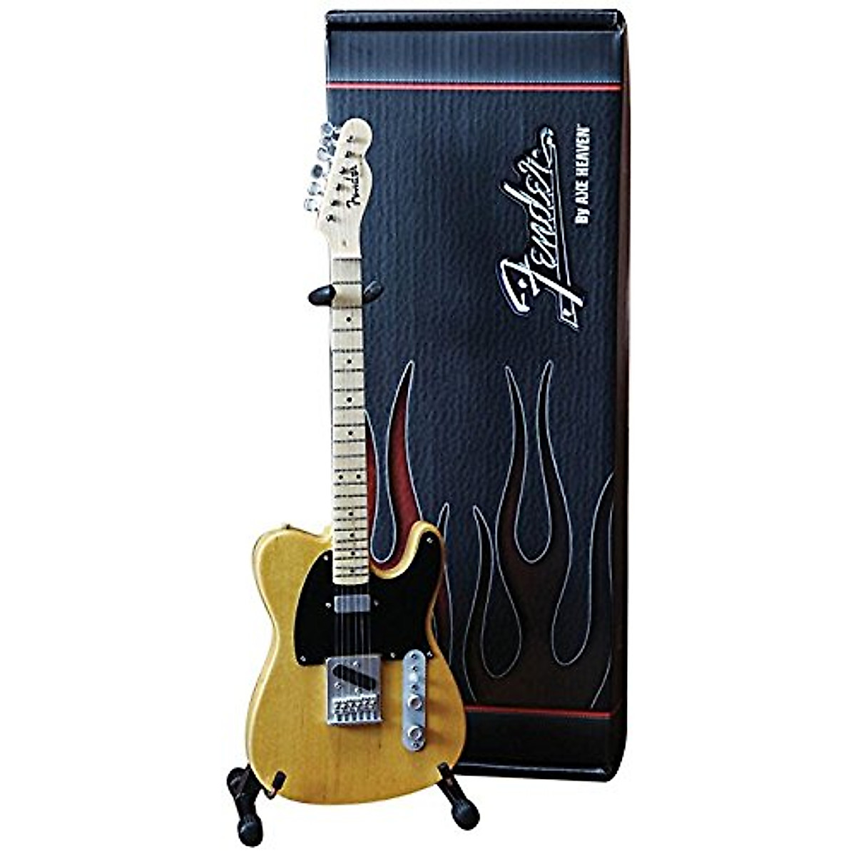 Axe Heaven FT-001 Fender Telecaster Butterscotch Blonde Miniature Guitar