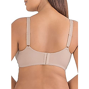 Fruit of the Loom Women's Seamed Soft Cup Bra, Sand,36C