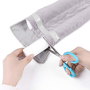 VISEMAN 36 Inch Under Door Draft Stopper-Twin Door Draft Noise Blocker, Double Sided Door Draft Guard, Machine-Washable