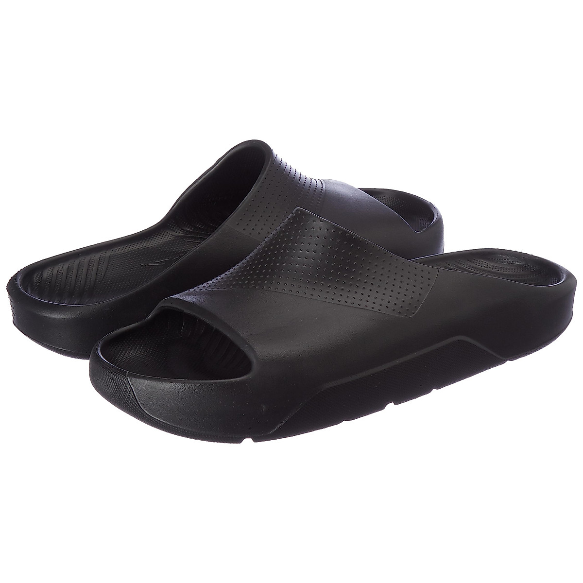[DX5575-001] Mens Air Jordan POST SLIDE 'TRIPLE BLACK'