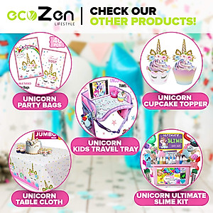 Ultimate Unicorn Party Supplies and Plates for Girl Birthday | Best Value Unicorn Party Decorations Set for Creating Unicorn Theme Party