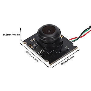 Camera Module, Mini USB2.0 Webcam Board Tiny Drive Free for OS X for Advertising Machines