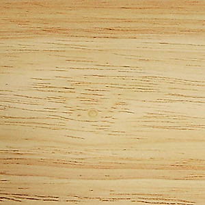 Christopher Knight Home Alma Dining Table, 6-Seater, Rubberwood with Walnut Veneer, Mid-Century, Natural Oak Finish