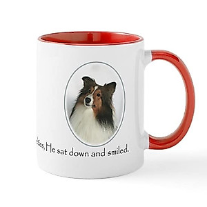 CafePress Creation Of Shelties #1 Mug Ceramic Coffee Mug, Tea Cup 11 oz