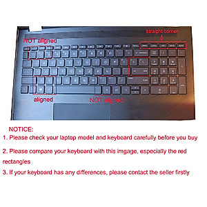 Silicone Keyboard Cover Compatible for for 15.6" HP Pavilion x360 15-br075nr, Pavilion 15-cc 15-cb Series 15-cc010nr 15-cb010nr, HP Envy x360 15m-bp 15m-bq Series, HP Envy 17.3" 17m-ae011dx (Rainbow)