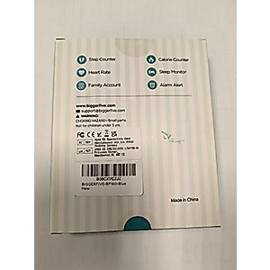 BIGGERFIVE Vigor Kids Fitness Tracker for Girls Boys Ages 5-15, Kids Watch with IP68 Waterproof, Pedometer, Kids Activity Tracker with Heart Rate Sleep Monitor, Calorie Step Counter Watch