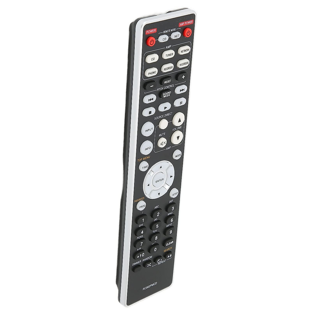 Remote Controller Fit for Marantz RC002PMCD CD5005 PM5005, Replacement Remote Control, Easy to Operate and Use. Black