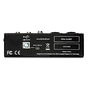 ART USBMix4 Four Channel Mixer/USB Audio Interface